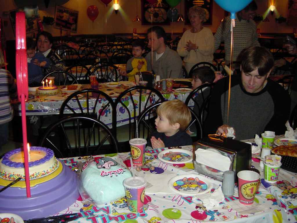 12/7/2003 - Tyler's 3rd Birthday Party - Chuck-E-Cheese