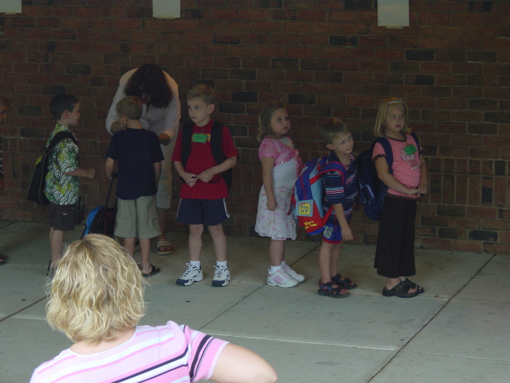 8/31/2006 Tyler's First Day of School - Crofton Meadows Elementary